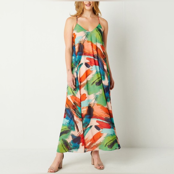 Be by CHETA B | Dresses | 26 Maxy Abstract Dress | Poshmark